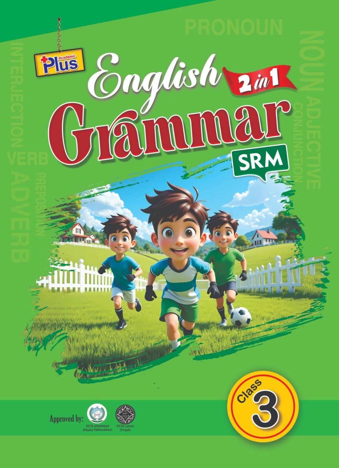 Academic Plus Grammar Eng + Urdu Class 3 - Munawar Publishers